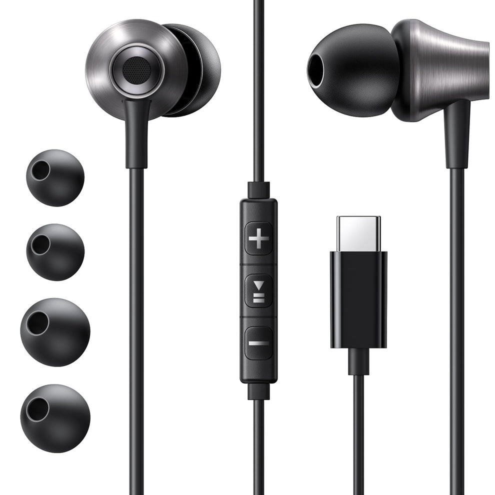 Ugreen IN-Ear Earphones With USB-C Connector - EP105 Black – Al Shariqah