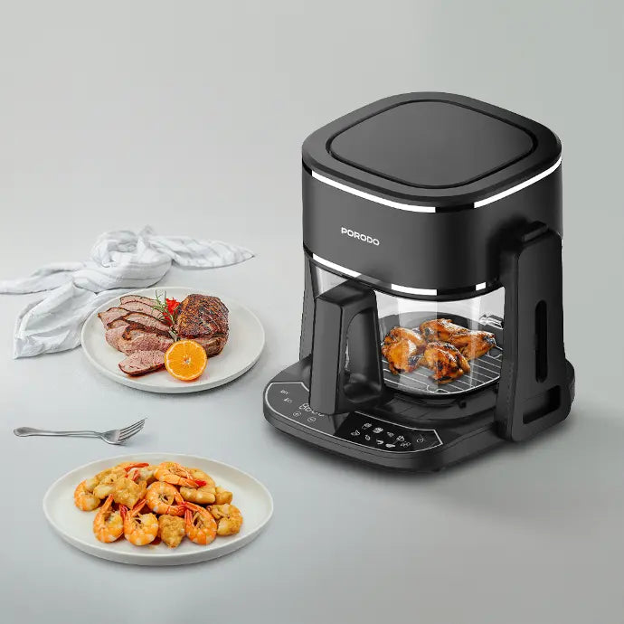 Porodo Lifestyle Dual Design Air Fryer & Grill – Al Shariqah